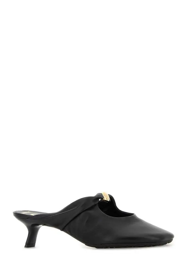 Loewe Nappa Leather Pebble Mules