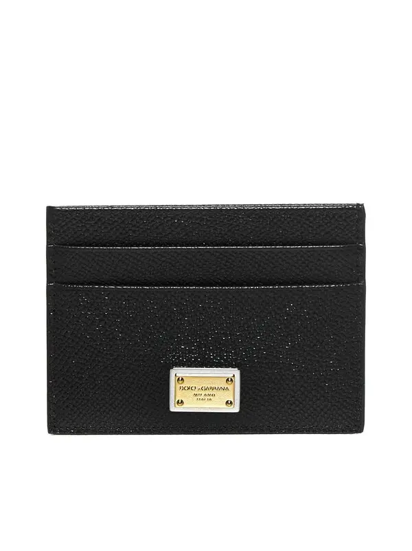 Dolce & Gabbana Logo-plaque Card Holder - Multicolor
