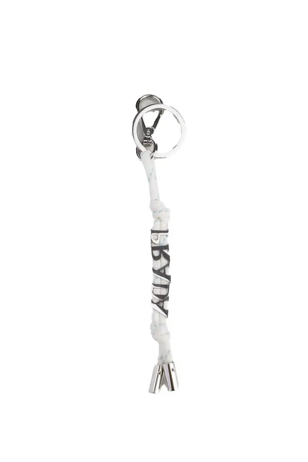 Prada Rope Logo Keychain - Multicolor