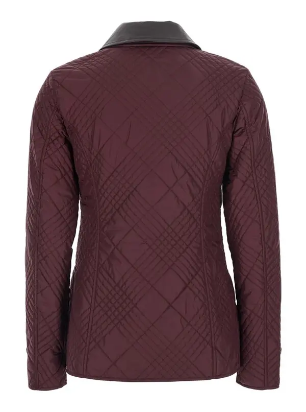 Burberry Quilted Tech Fabric Jacket - Multicolor