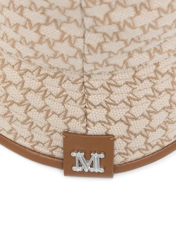 Max Mara Allover Logo Bucket Bag