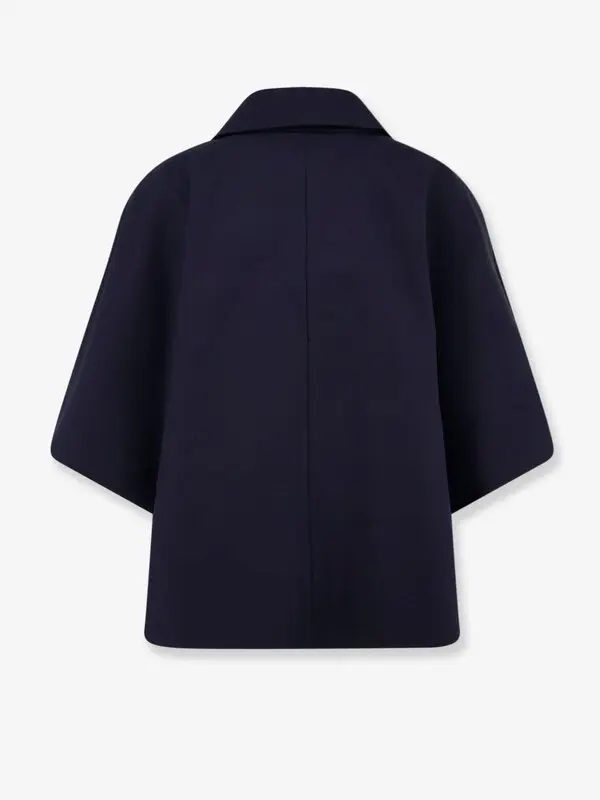 Max Mara Cotton Cape - Multicolor