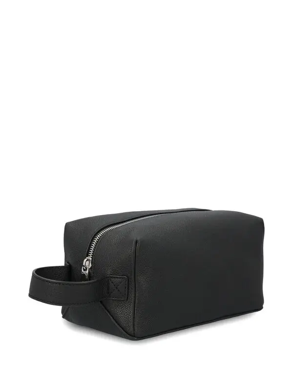 Fendi Leather Toiletry Case - Black