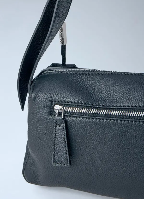 Max Mara Rectangular Leather Shoulder Bag