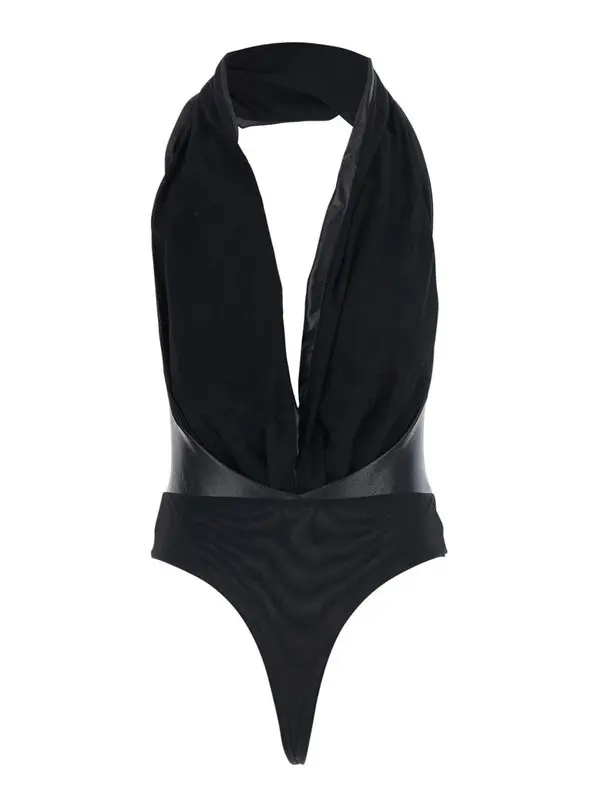 Andamane Sendaya Eco-leather Bodysuit - Multicolor