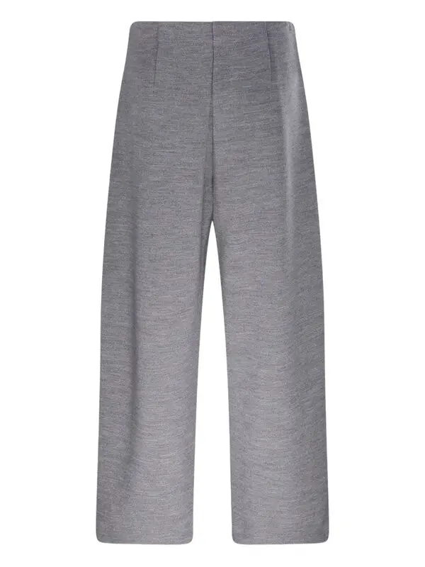Max Mara Wool And Cotton Trousers