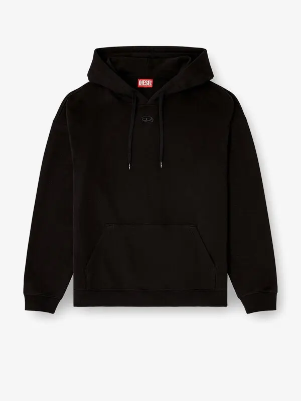 DIESEL® S-boxt-hood-dco Cotton Sweatshirt