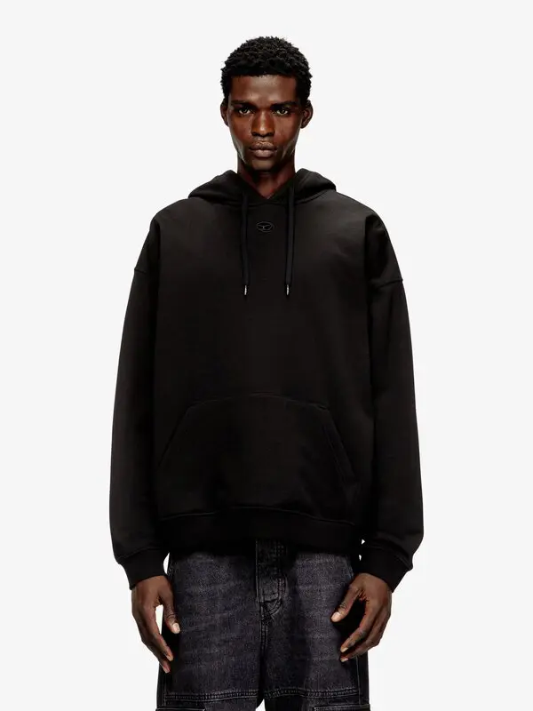 DIESEL® S-boxt-hood-dco Cotton Sweatshirt