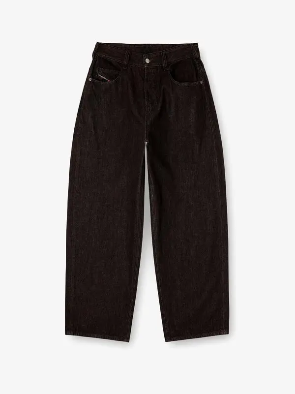 DIESEL® 1997 D-enim-m Black Denim Trousers - Multicolor