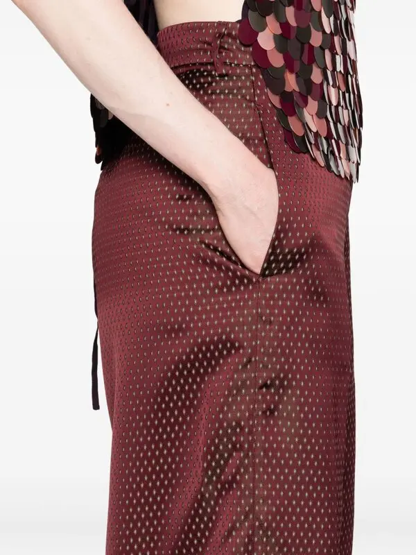 Dries Van Noten Penn Cotton Trousers