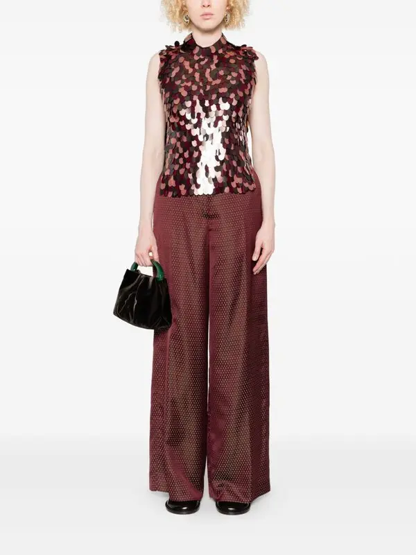 Dries Van Noten Penn Cotton Trousers