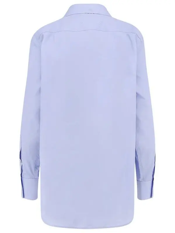 MAISON MARGIELA Folded Collar Poplin Shirt