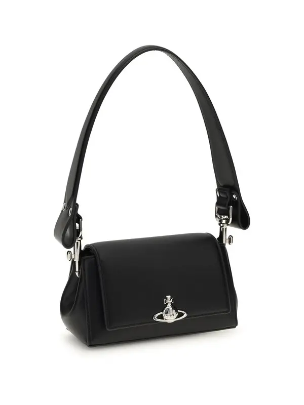 VIVIENNE WESTWOOD Hazel Shoulder Bag - Black