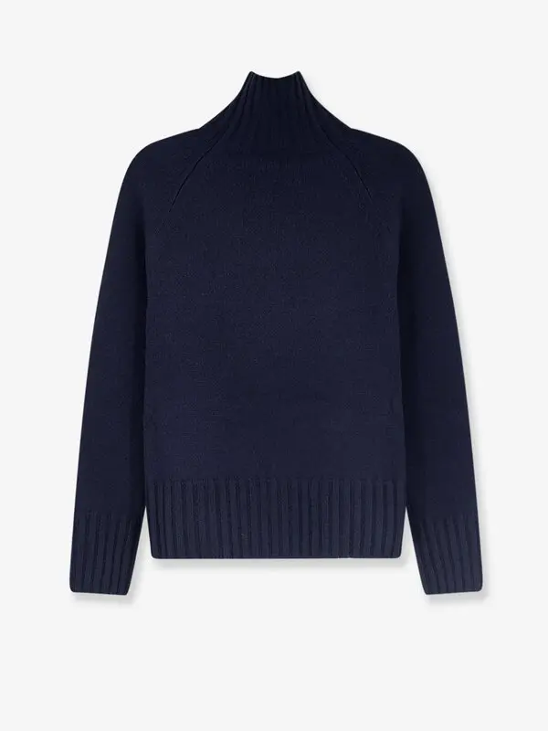 Max Mara Wool And Cashmere Turtleneck Sweater - Multicolor