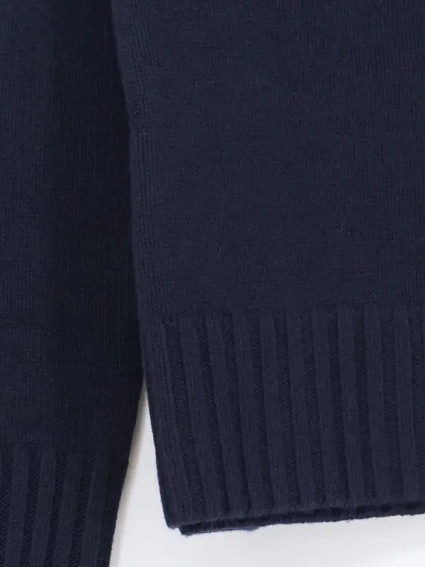 Max Mara Wool And Cashmere Turtleneck Sweater - Multicolor
