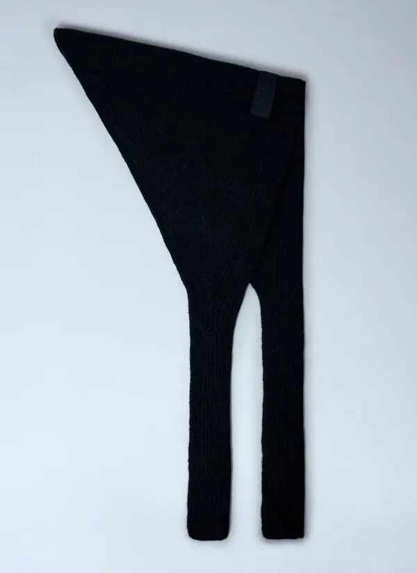 Jacquemus Le Chale Gros Grain Scarf