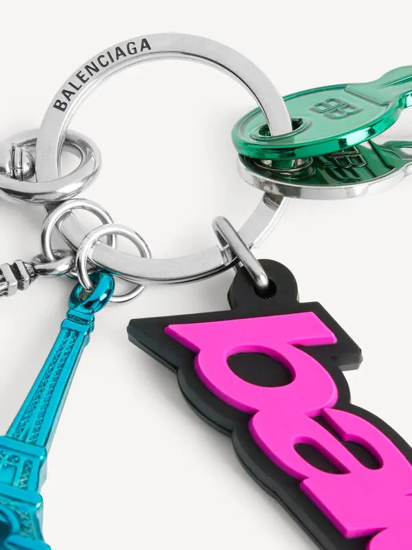 Balenciaga Keyring Biker B Logo