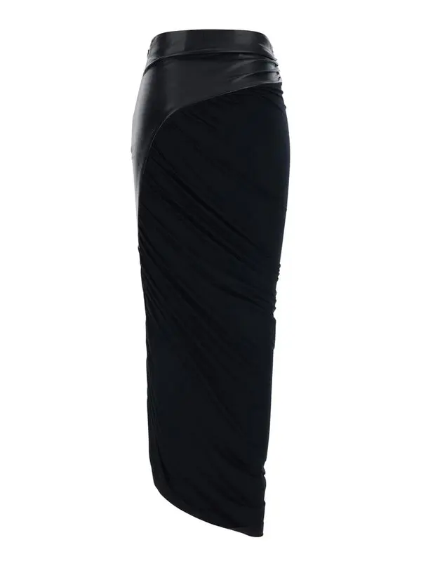 Andamane Ursula Asymmetrical Midi Skirt - Multicolor