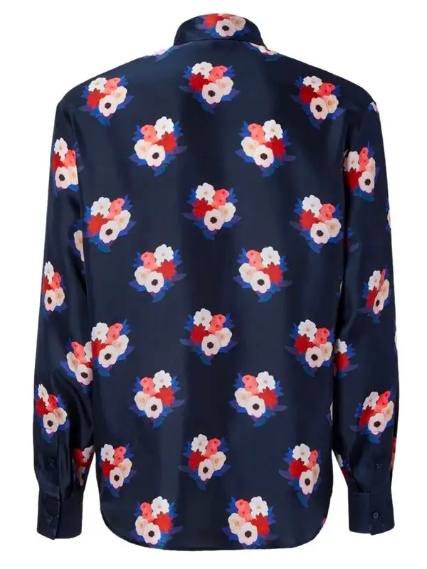 Fendi Shirt Over Silk Bou