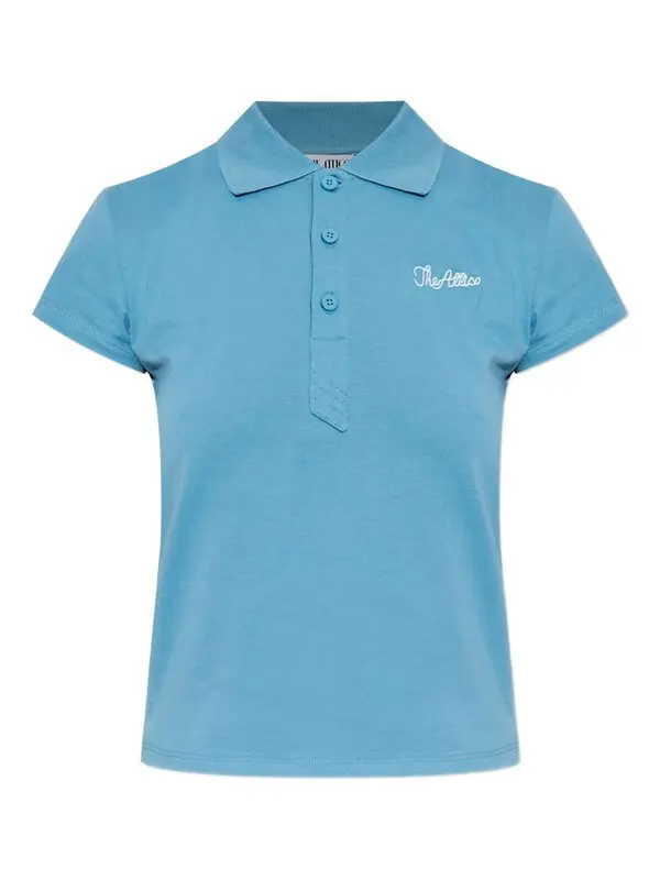 Attico Jersey Polo Shirt - Multicolor