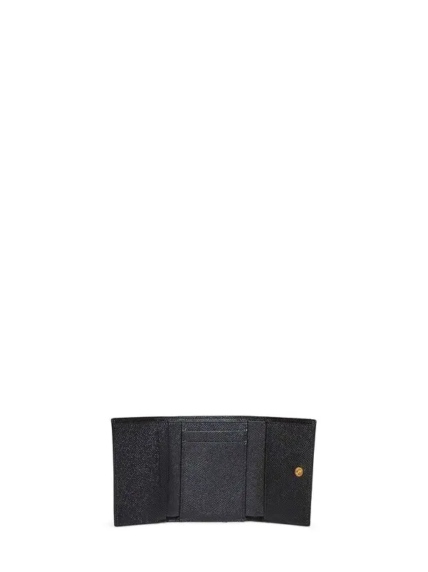 Dolce & Gabbana Leopard-print Dauphine Leather Wallet - Multicolor