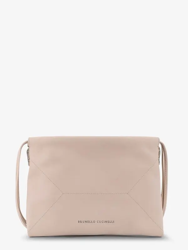Brunello Cucinelli Bc Duo Leather Shoulder Bag