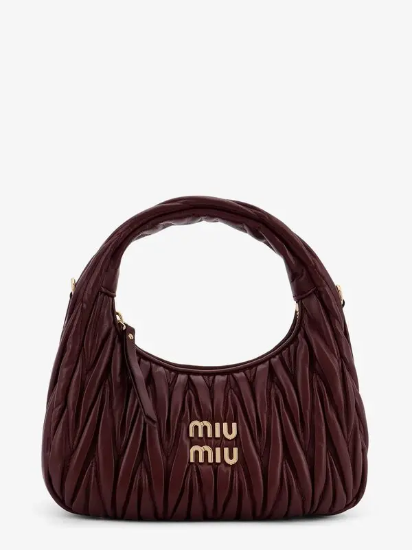 Miu Miu Wander Quilted Leather Shoulder Bag - Multicolor
