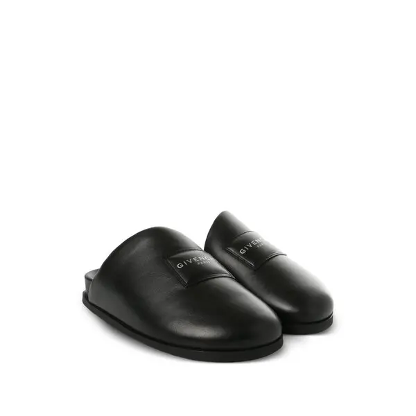Givenchy Leather Slip-on Shoes - Black