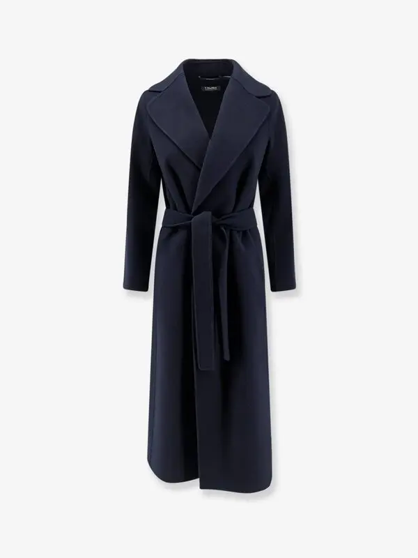 Max Mara Poldo Virgin Wool Coat - Multicolor