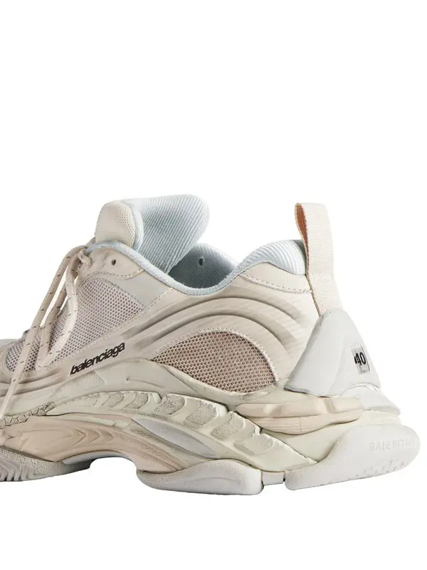 Balenciaga Triple S.2 Worn-out Effect Mesh Sneakers