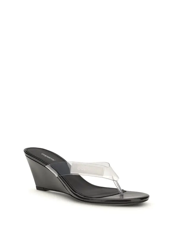Coperni Wedge Flip-flops Sandals - Black