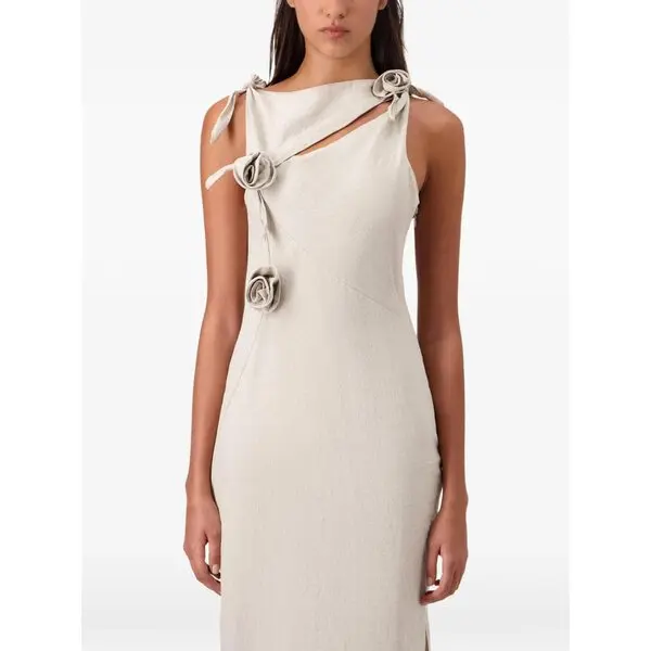 Coperni Rosette Detail Evening Dress