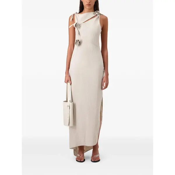 Coperni Rosette Detail Evening Dress