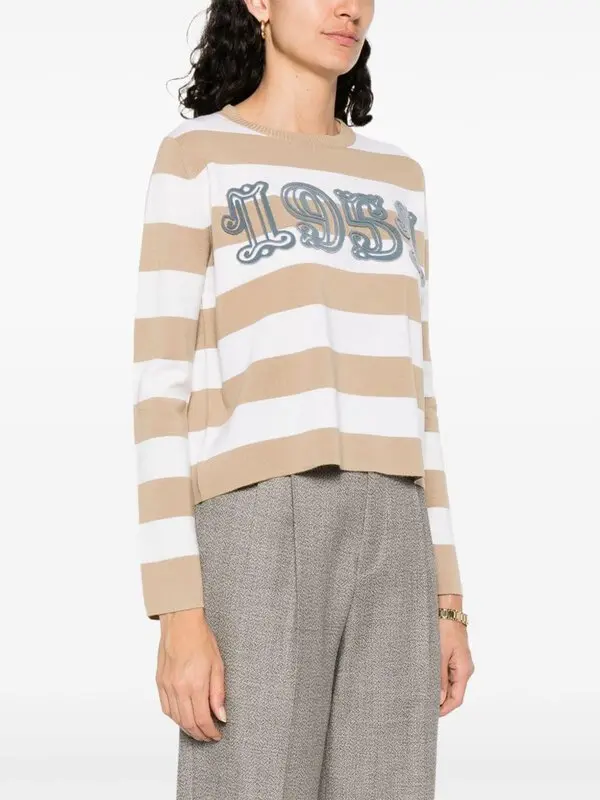 Max Mara Wool Striped Sweater - Multicolor
