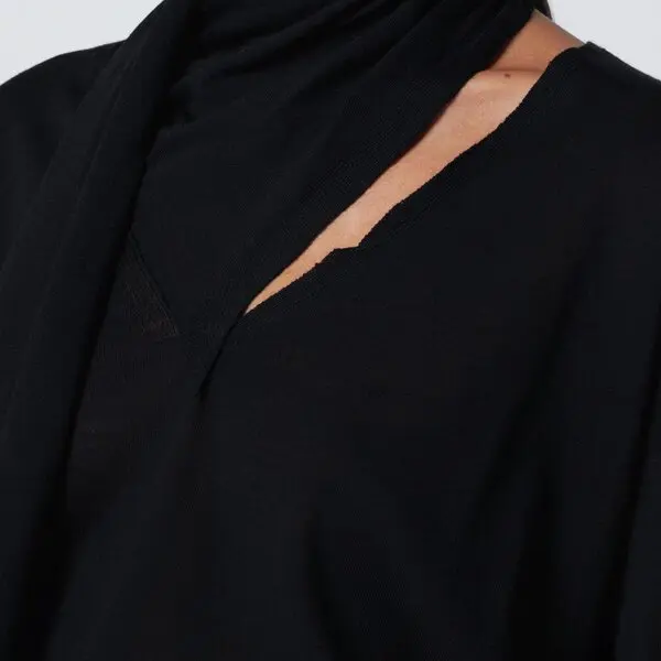 ROBERTO COLLINA Sweater With Scarf