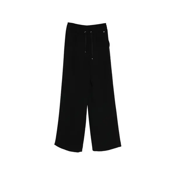 Herno High-waisted Trousers - Blue