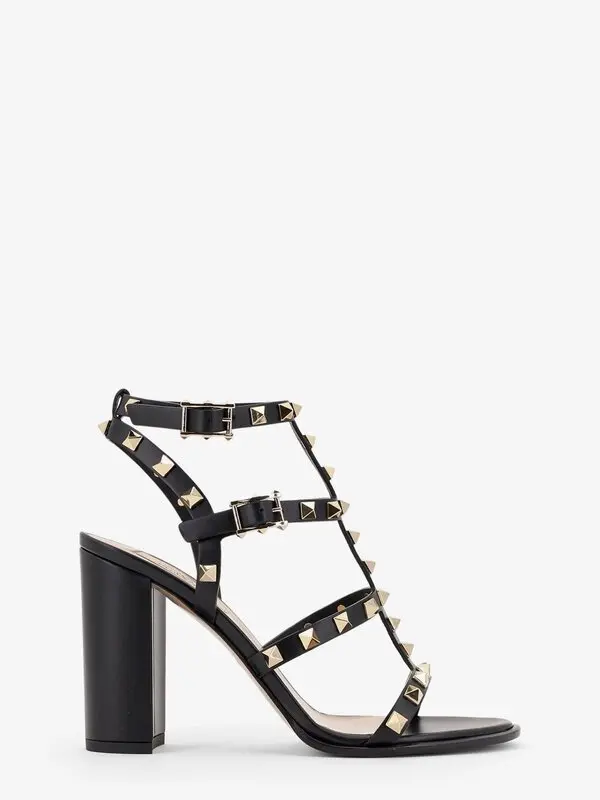 Valentino Garavani Rockstud Leather Sandals - Multicolor