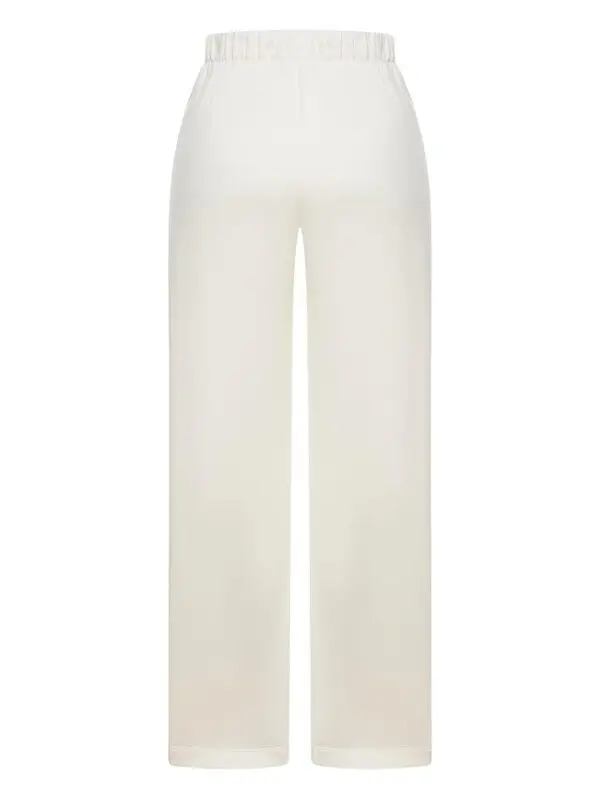 Max Mara Wide Jersey Trousers - Multicolor