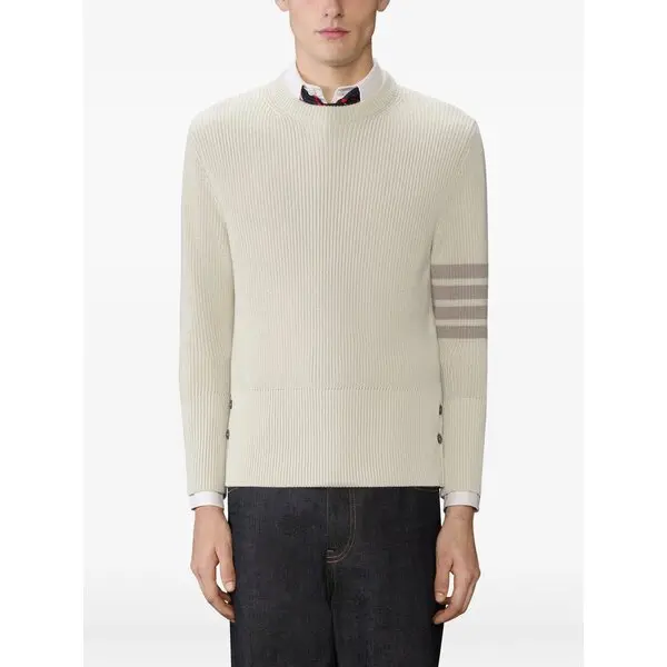 Thom Browne Neutrals Sweaters & Knitwear Jumpers