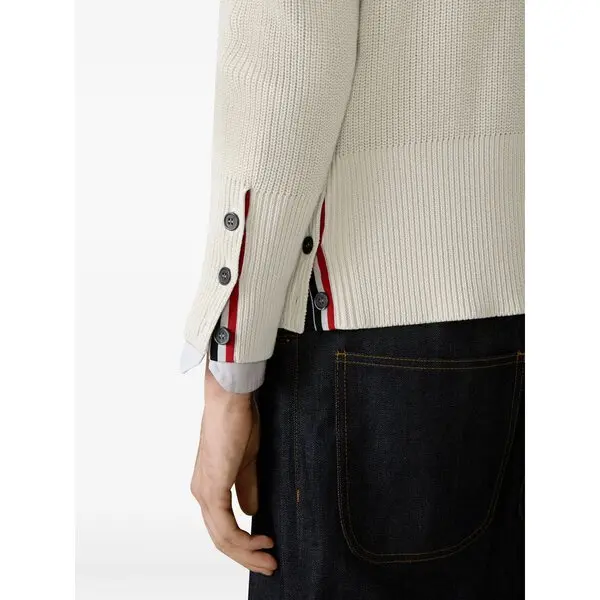 Thom Browne Neutrals Sweaters & Knitwear Jumpers