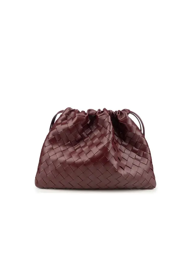Bottega Veneta Woven Leather Clutch - Multicolor