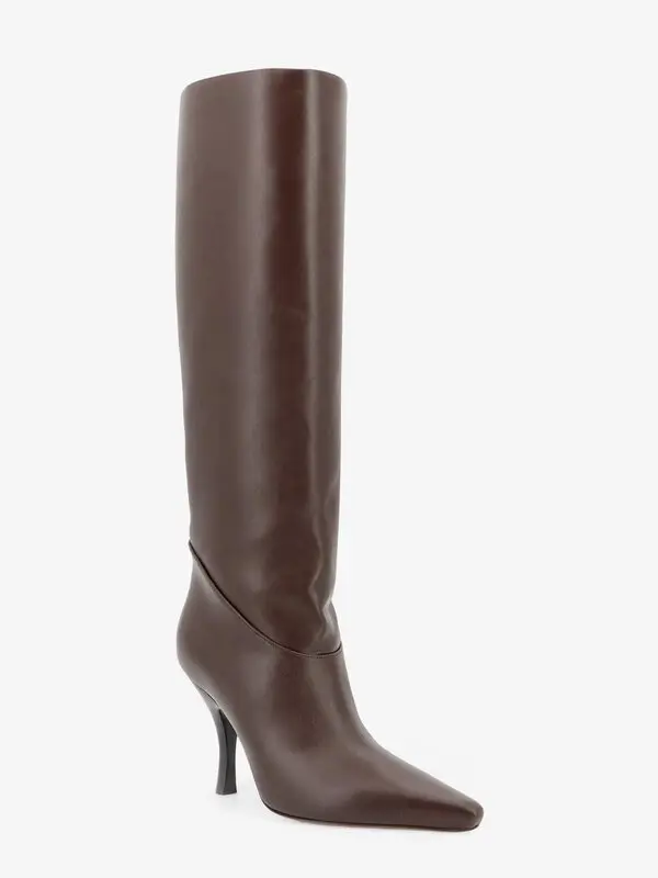 Paris Texas Rose 95 Leather Boots - Multicolor