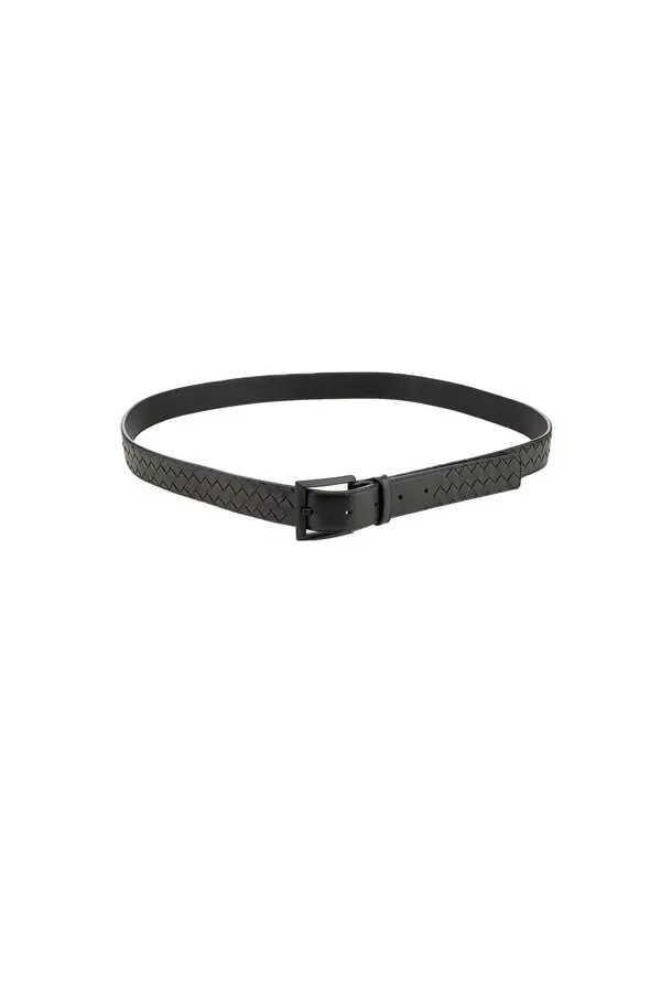 Bottega Veneta Woven Leather Belt - Multicolor