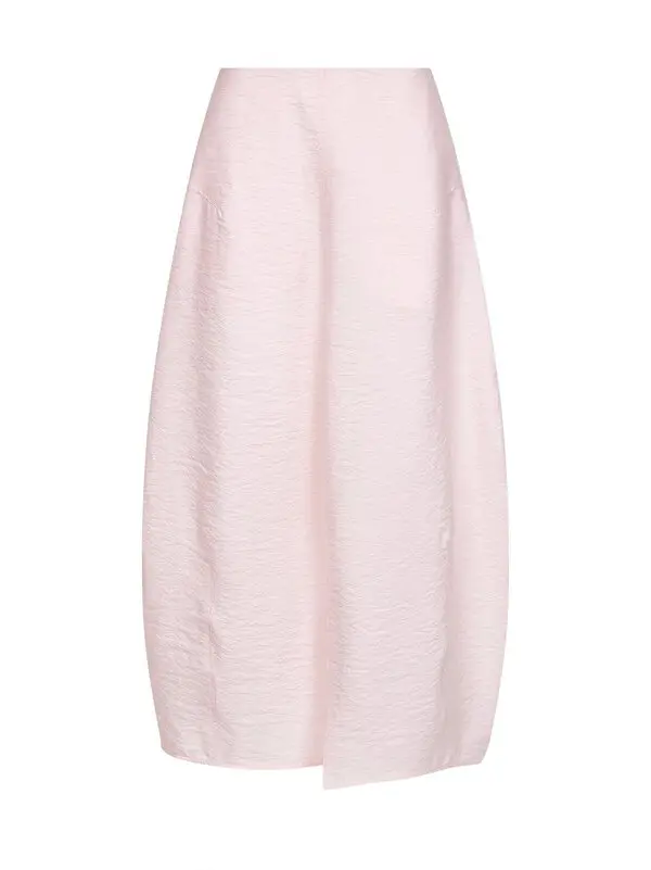 TOTEME Bloom Silk Blend Long Parachute-style Skirt - Multicolor