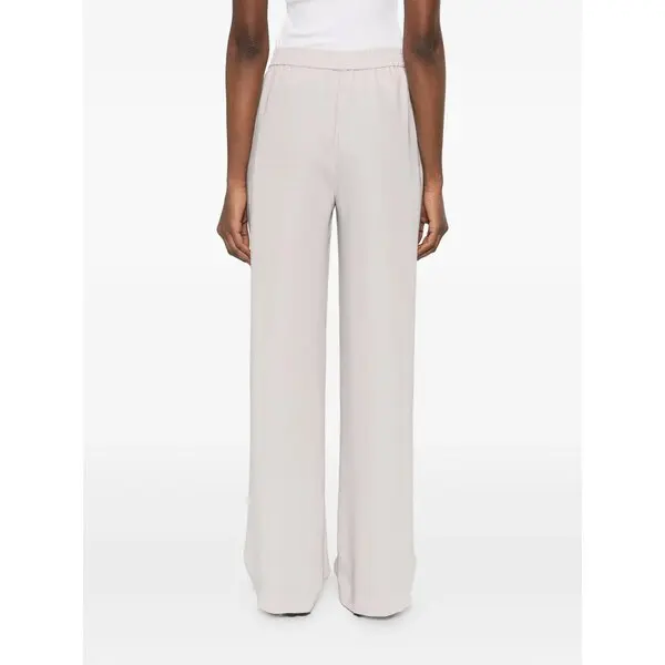 Herno High-waisted Trousers - Cream
