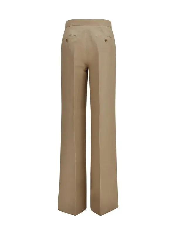 Max Mara Palazzo Pants - Cream
