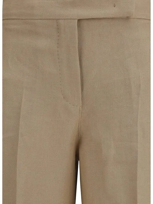 Max Mara Palazzo Pants - Cream