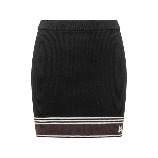 Amiri Skirts Fitted Skirts - Black