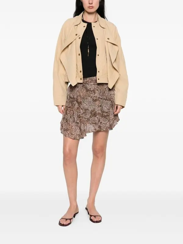 Isabel Marant Étoile Camia Printed Mini Skirt - Multicolor