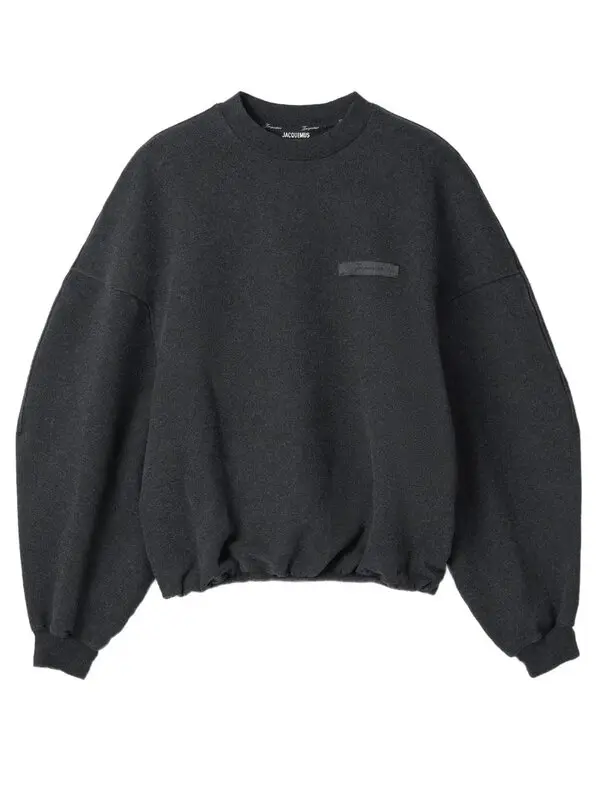 Jacquemus Le Sweatshirt Ruban - Gray
